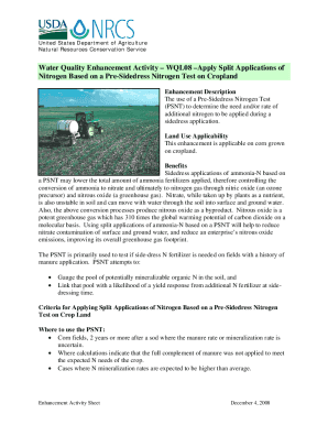 Fillable Online Overview of the USDA Natural Resource Conservation ...