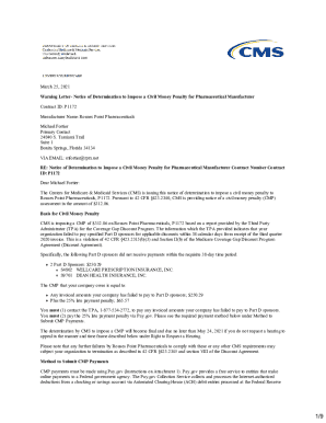 Fillable Online CC via email - CMS Fax Email Print - pdfFiller