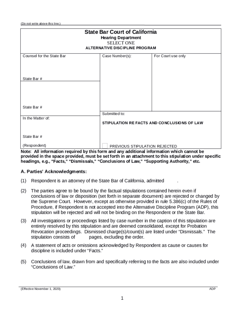 ADP stip effective July 2018 Doc Template | pdfFiller