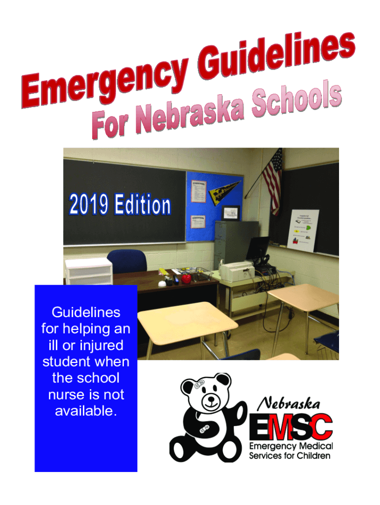Fillable Online dhhs ne EMERGENCY GUIDELINES FOR SCHOOLS - PA ...