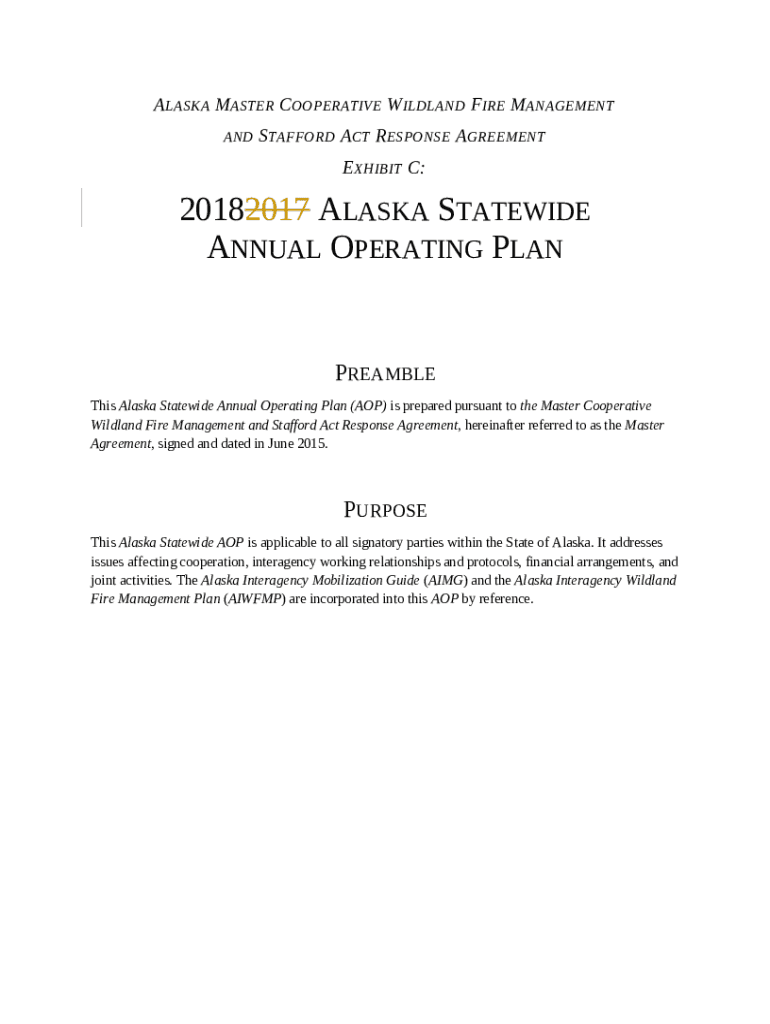 and Stafford Act Response Agreement - fire ak blm Doc Template | pdfFiller