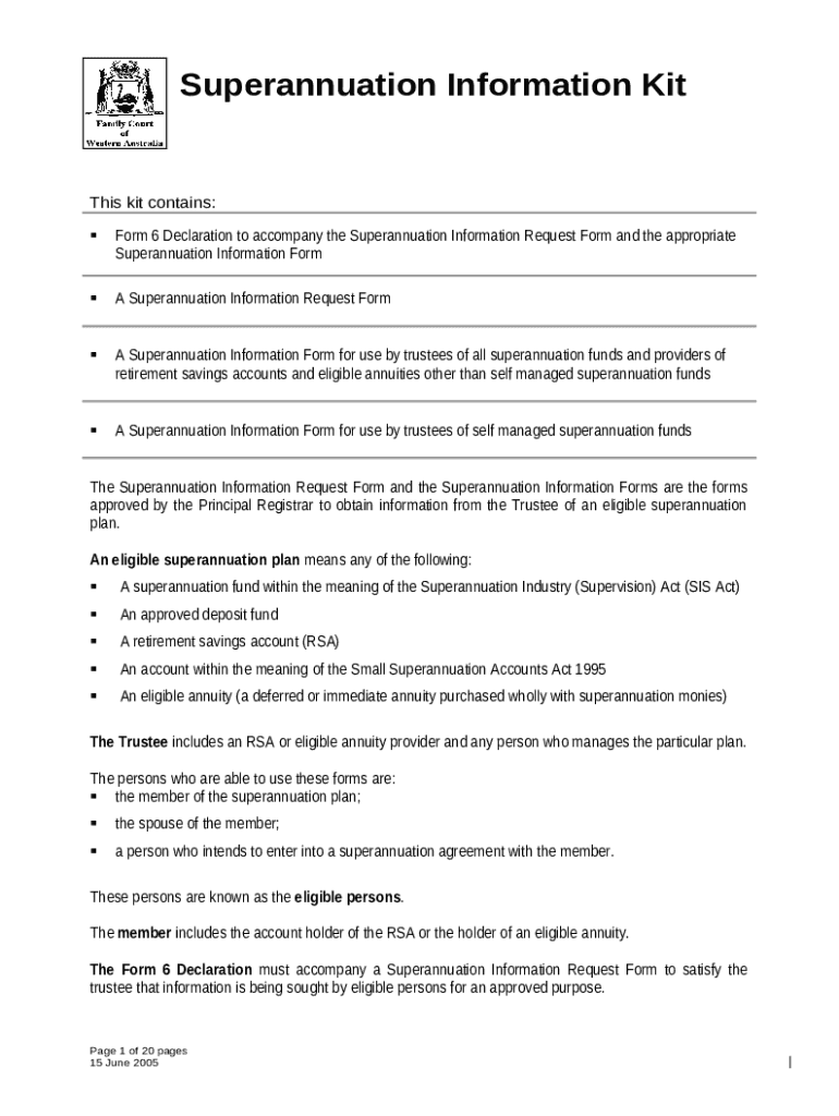 - A Superannuation Ination Request Doc Template | pdfFiller