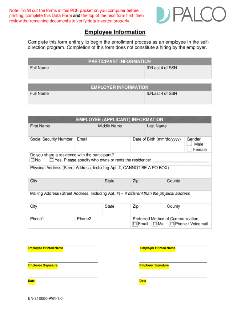 Fillable Online Fillable Online This packet contains all the forms you ...