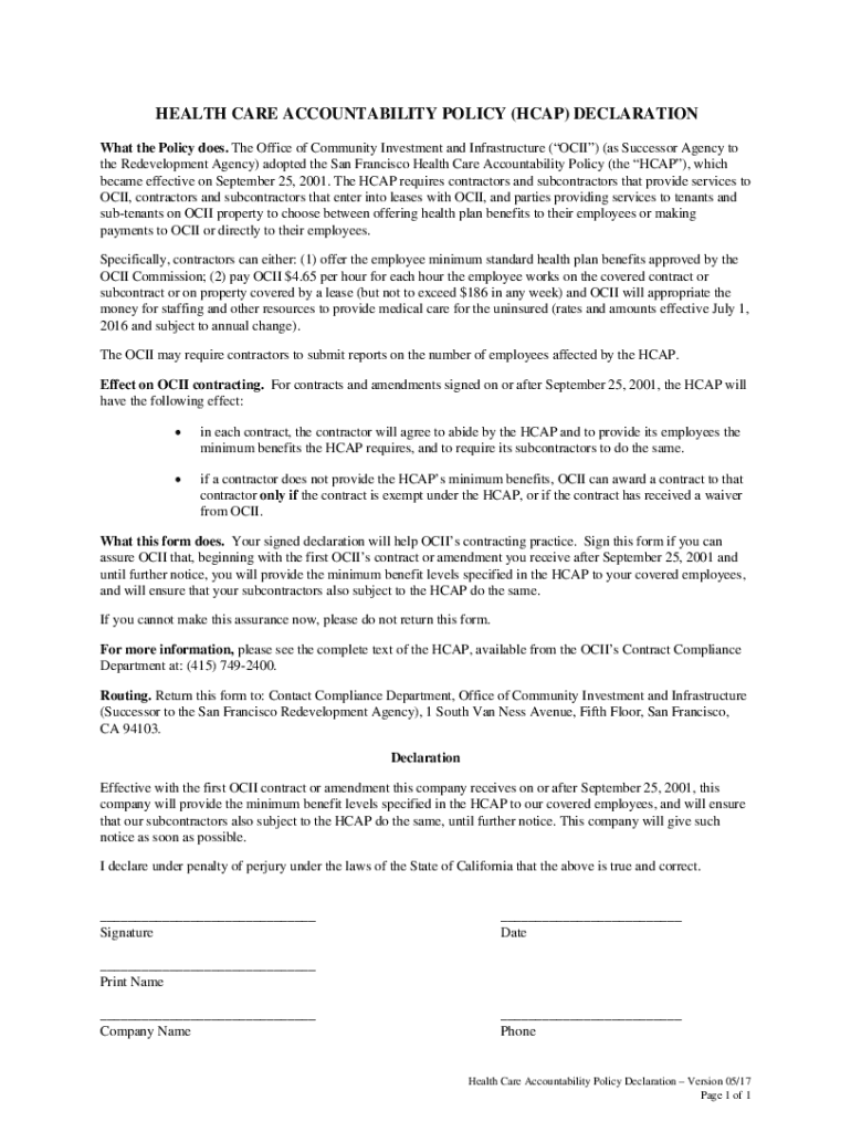 Fillable Online THE HUMAN CAPITAL ASSESSMENT AND ACCOUNTABILITY ...