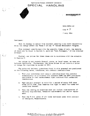 Fillable Online SPEC IAL HANDLING Fax Email Print - pdfFiller