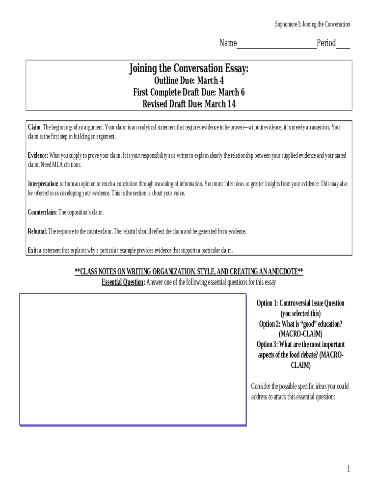 Essay Outline Template 17.docx - Name Date Class Period ... Doc ...