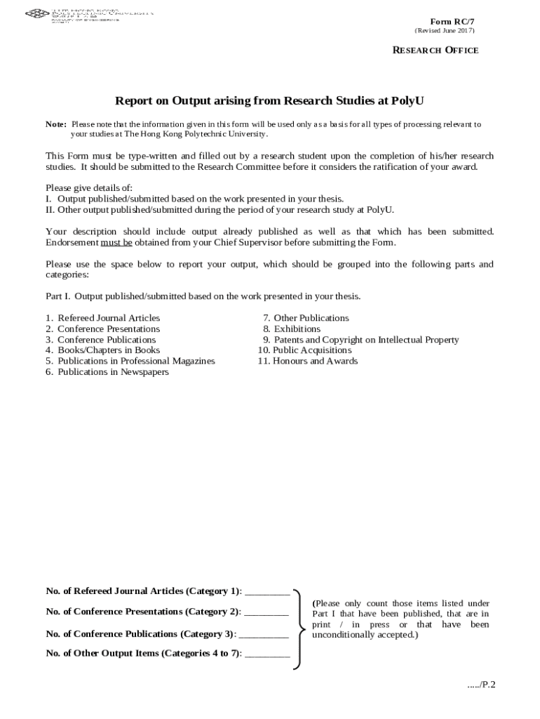 RC/7 - PolyU Doc Template | pdfFiller