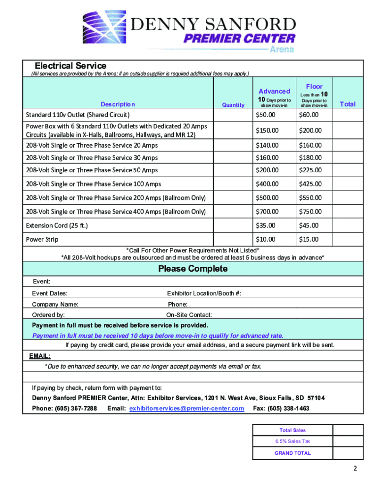 Fillable Online Exhibitor Welcome Packet - The Nations Largest Science ...