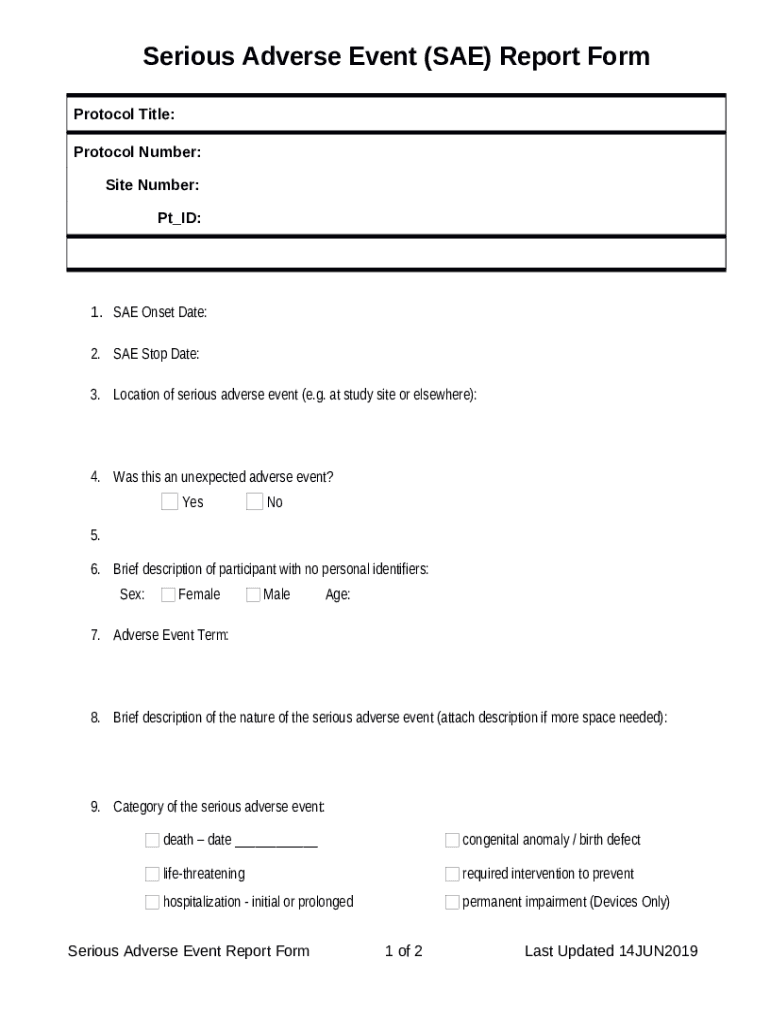 SAE Report . SAE Report Doc Template | pdfFiller