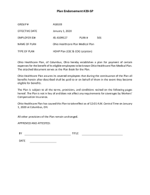 Fillable Online Plan Endorsement Guidelines - State Fax Email Print - pdfFiller