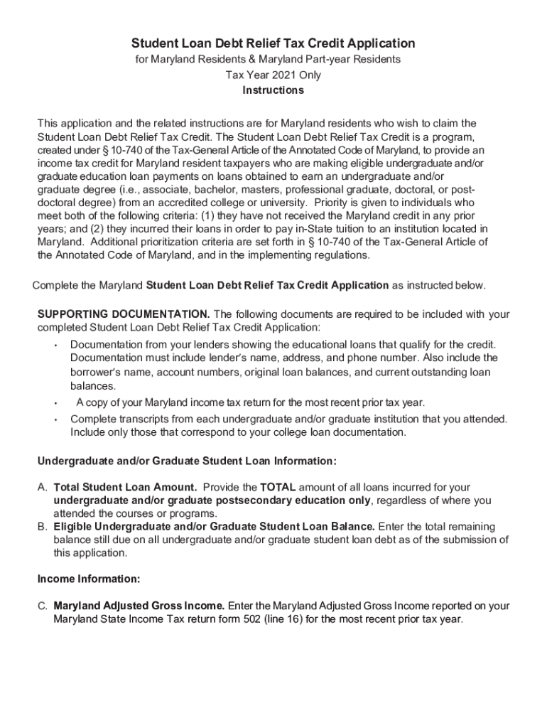 Fillable Online Mhec Maryland For Maryland Residents And Maryland Part