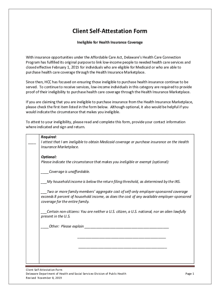 Self Attestation - Fill Online, Printable, Fillable, Blank | pdfFiller