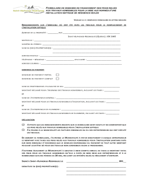 Remplissable En Ligne FORMULAIRE DE DEMANDE DE FINANCEMENT DES FRAIS RELIS Faxer Email Imprimer ...