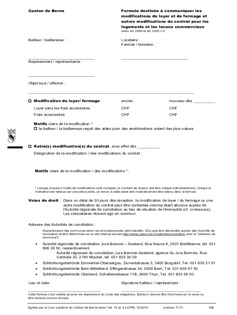 Remplissable En Ligne FORMULE POUR LA NOTIFICATION DE HAUSSE DE LOYER ou autre(s ... Fax Email ...