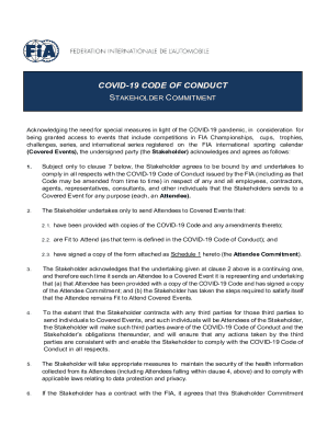 Fillable Online Stakeholder Commitment Form including Attendee ...