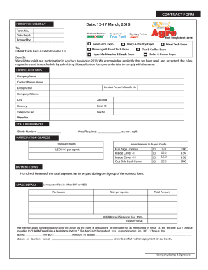 Fillable Online Agro Contract Form Fax Email Print - pdfFiller