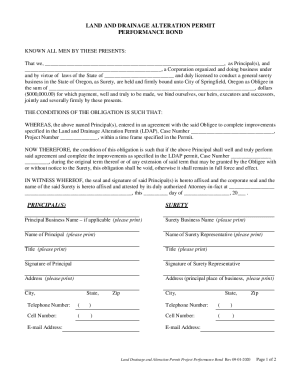 Fillable Online That we, , as Principal(s), and Fax Email Print - pdfFiller