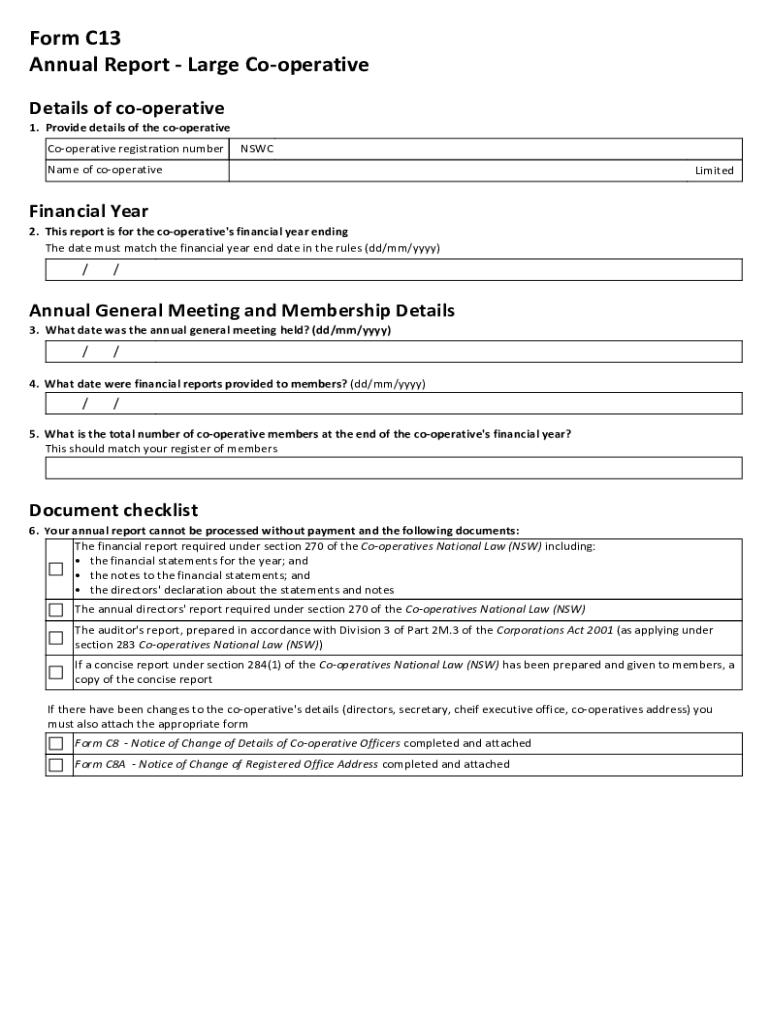 Fillable Online Co-operative Form 2 - publications.qld.gov.au Fax Email ...