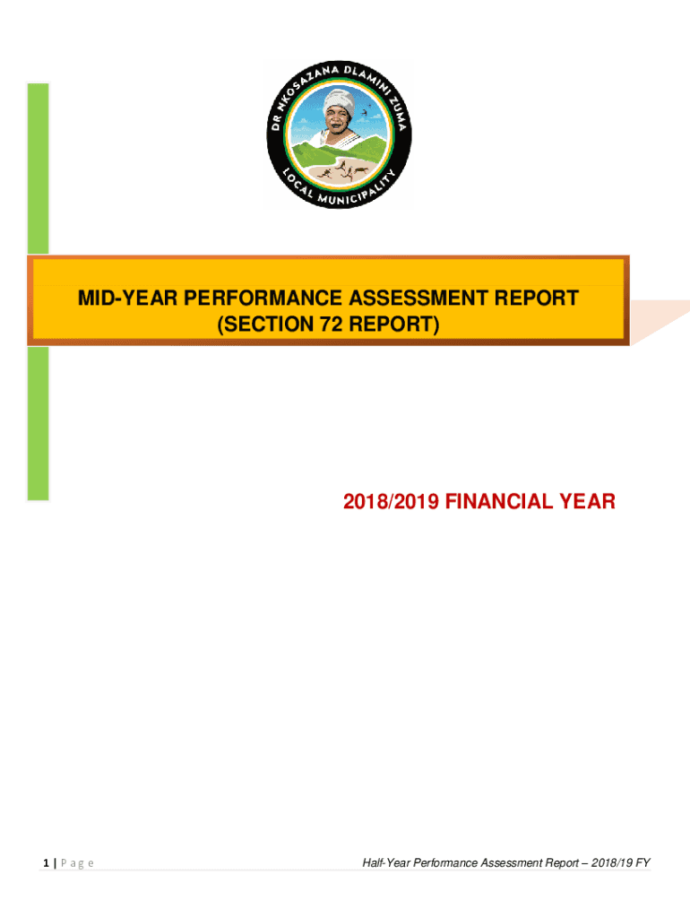 Fillable Online MID-YEAR PERFORMANCE ASSESSMENT REPORT Fax Email Print ...
