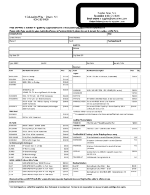 Fillable Online Supplies Order Form TemplateJotFormSupplies Order Form TemplateJotFormSupplies ...