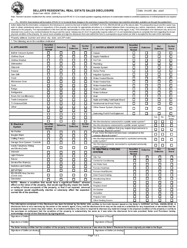 Fillable Online Fillable Online seller disclosure forms - PDFfiller Fax ...