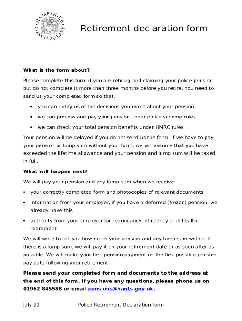 Retirement Letter Sample to Notify Your EmployerRetirement Letter ...