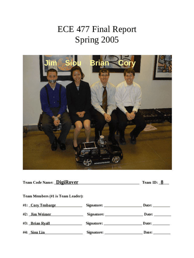 EE 477 Final Report - Purdue University - engineering purdue Doc Template | pdfFiller