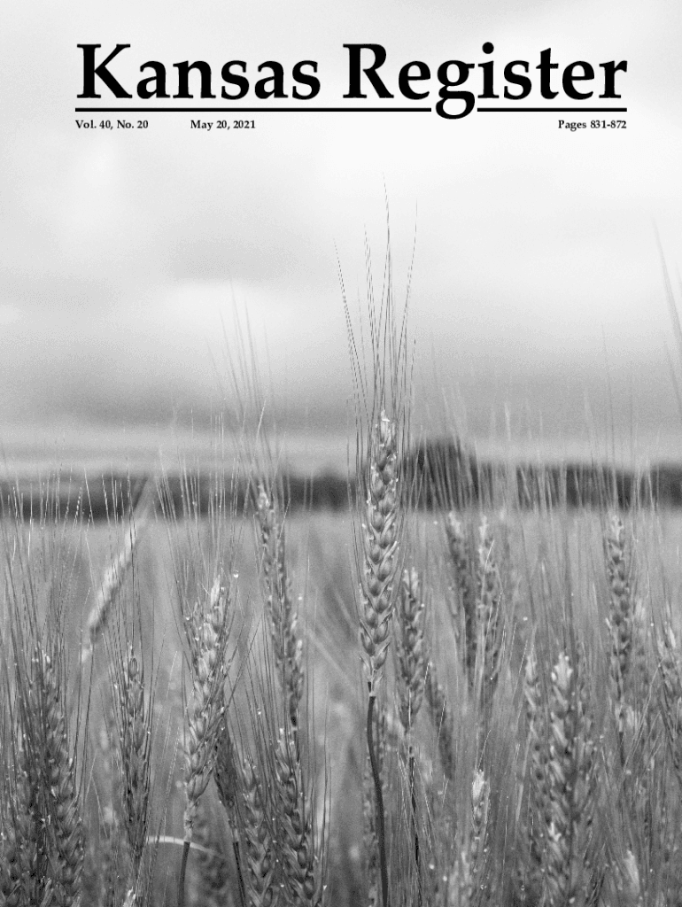 Fillable Online sos ks Pages 831-872 Fax Email Print - pdfFiller