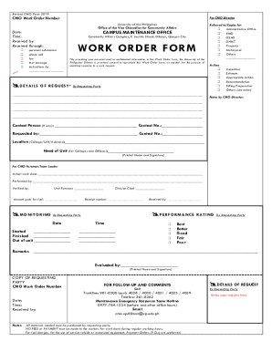 Fillable Online Revised CMO Form 2019 Fax Email Print - pdfFiller