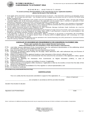 Fillable Online BI FORM V-NI-005-Rev 1 Fax Email Print - pdfFiller
