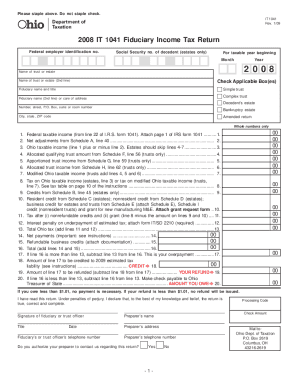 Fillable Online Instructions for Form 1041 and Schedules A, B ... - IRS ...