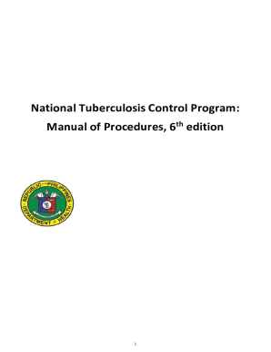 Fillable Online National Tuberculosis Control Program: Fax Email Print ...
