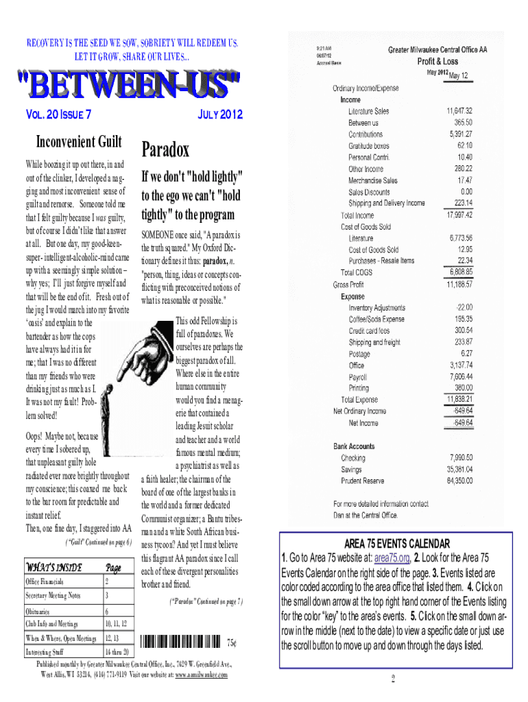 Fillable Online The Positive Side of Sowing and Reaping - In Touch Fax ...