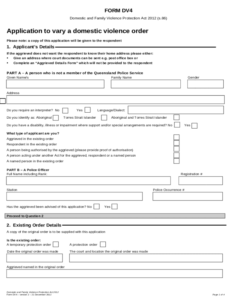 DV1 Doc Template | pdfFiller
