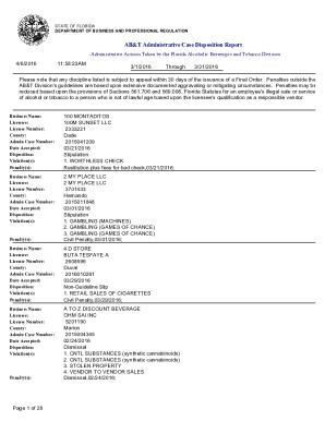 Fillable Online Fillable Online AB&T Administrative Case Disposition ...