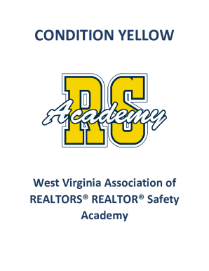 Fillable Online CONDITION YELLOW Fax Email Print - pdfFiller