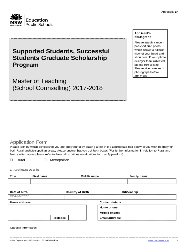 Application - teach.NSW - Department of Education Doc Template | pdfFiller