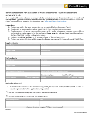 Fillable Online applynow blob core windows Referee Statement Part 1 ...