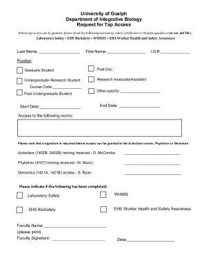Fillable Online Tap Access Form Fax Email Print - pdfFiller