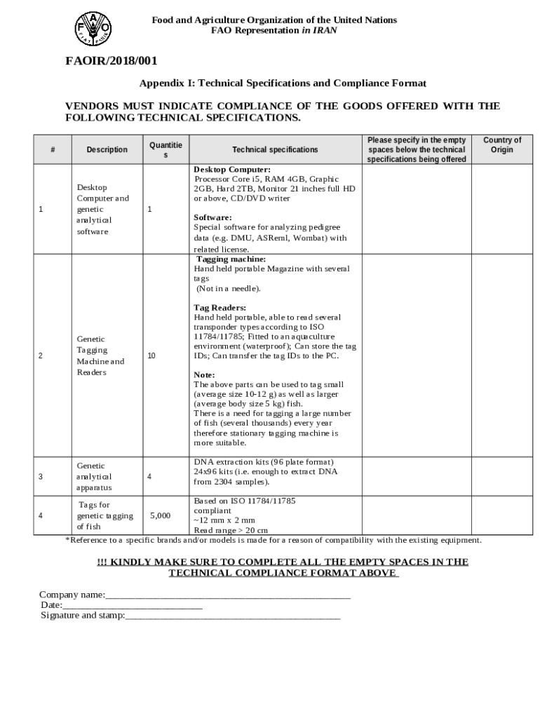 Food and Agriculture Organization of the United Nations FAO ... Doc ...