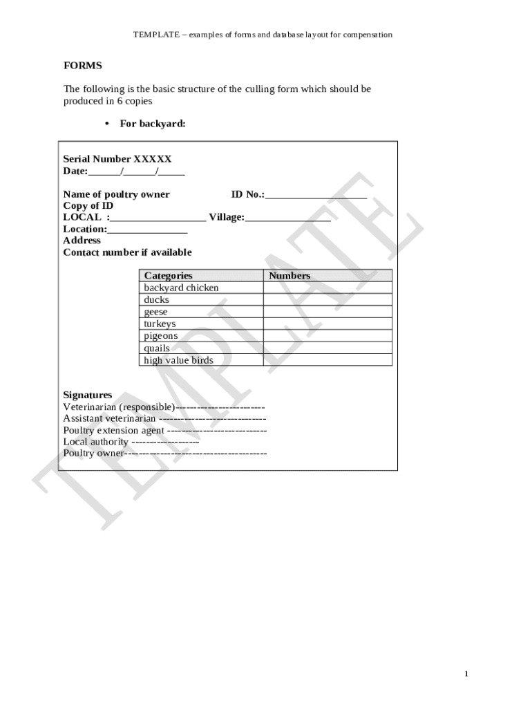 S - FAO Doc Template | pdfFiller