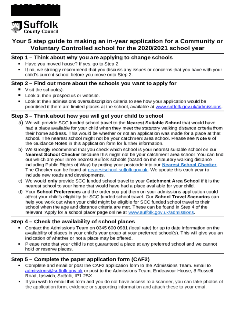 CAF2 application 2020 2021 Doc Template | pdfFiller