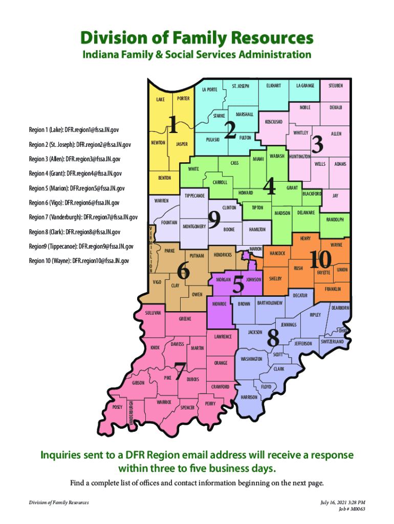 Dfr Region Map - Fill Online, Printable, Fillable, Blank | pdfFiller