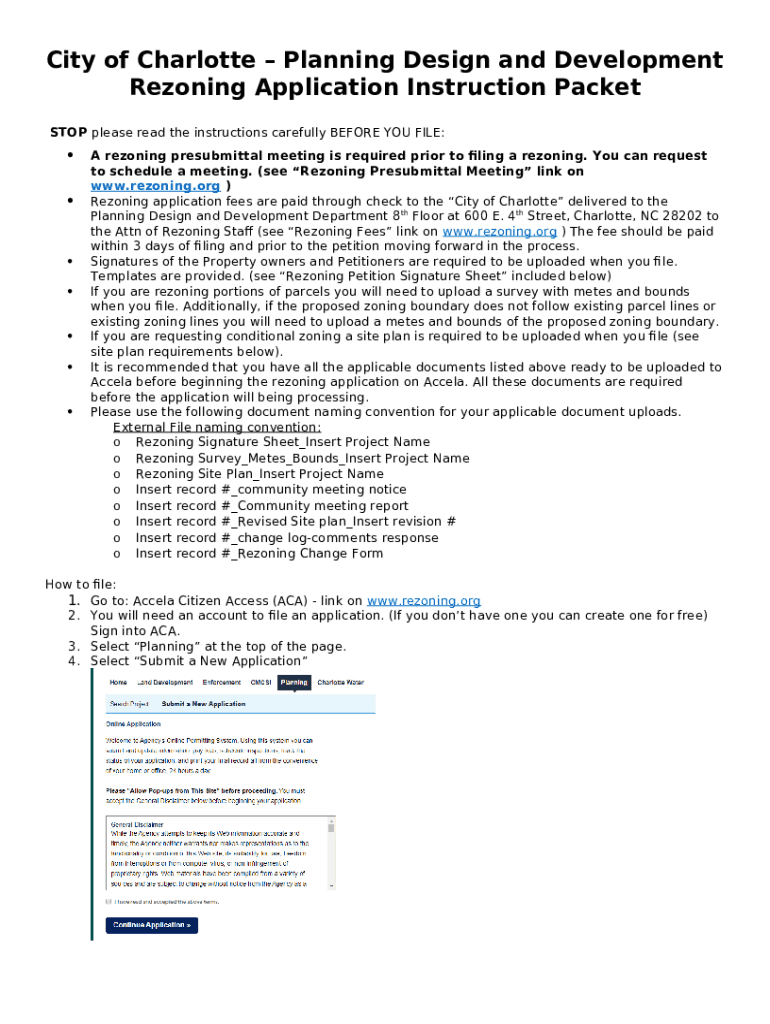 City of Charlotte - Planning Design and Development Doc Template ...