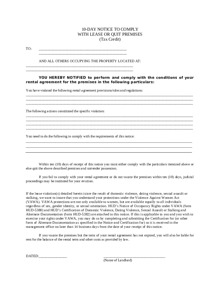 YOU HEREBY NOTIFIED to per and comply with the conditions of your ...