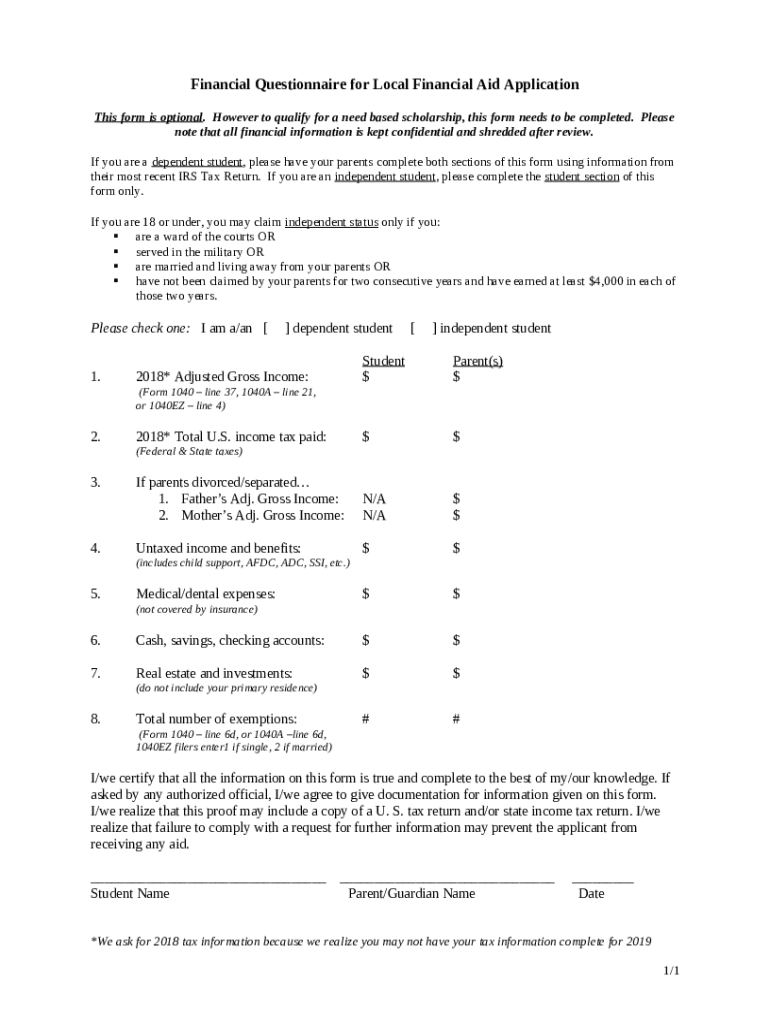 Demystifying the FAFSA and the Financial Aid ... Doc Template | pdfFiller