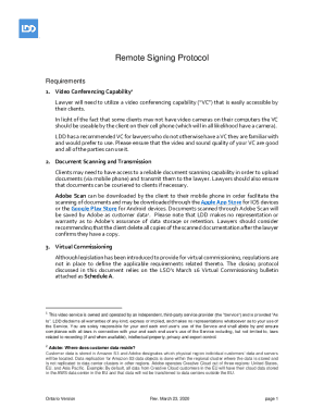 Fillable Online Basic Approach for Remote Signing REQUIREMENTS Fax ...