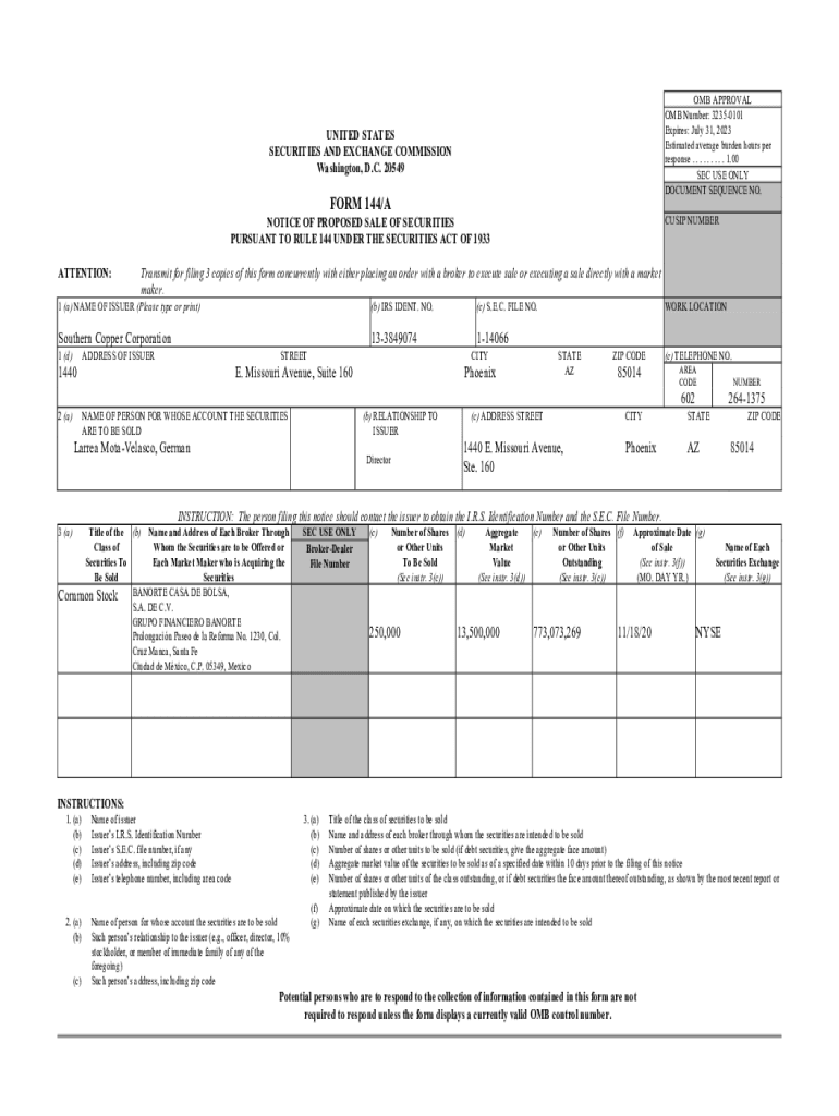 Fillable Online Form 144-A Word Doc Fax Email Print - pdfFiller