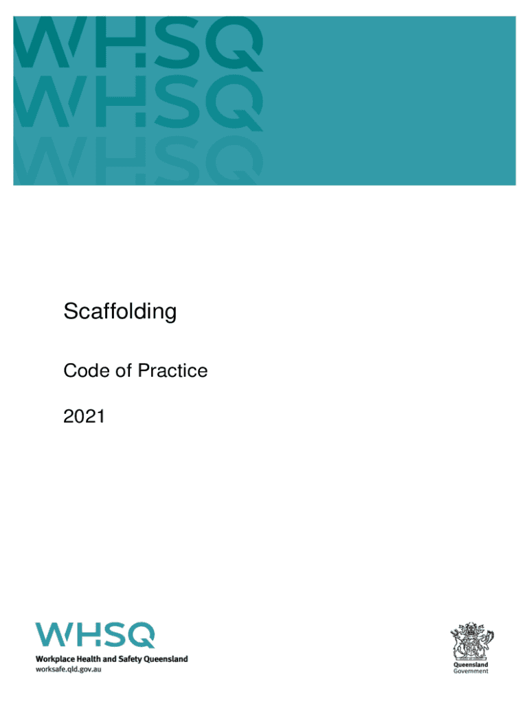 Fillable Online Code of Practice for Access and Working Scaffolds ... Fillable Online Code of Practice for Access and Working Scaffolds ...