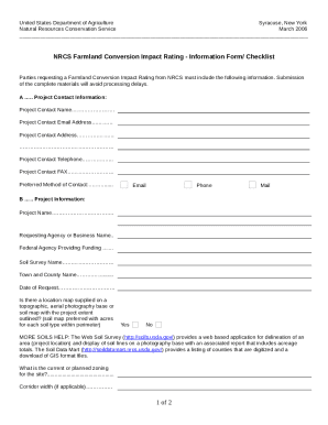 Appendix 4.11 A Farmland Conversion Impact Rating s Doc Template ...